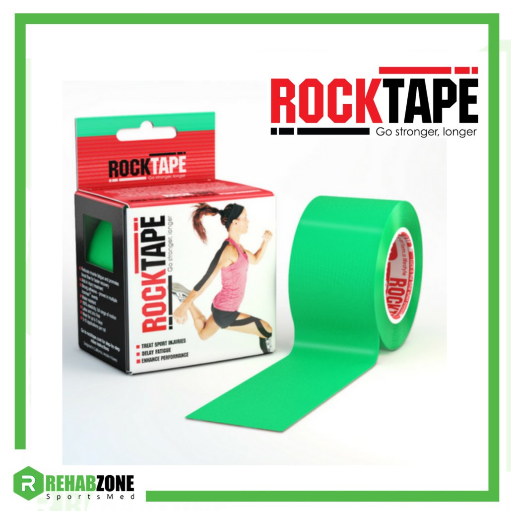 ROCKTAPE 5cm x 32m H2O Black – Rehabzone SportsMed