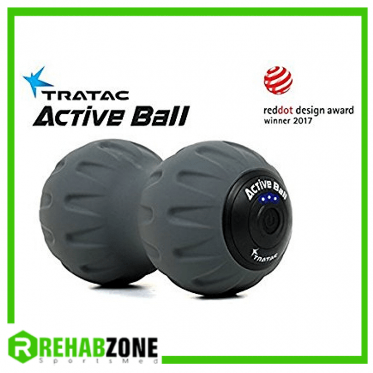 Tratac Active Ball – (Vibrating Massage Ball) – Rehabzone SportsMed