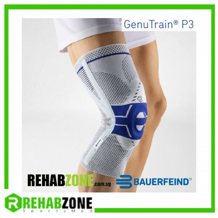 BAUERFEIND® Genutrain P3 ® knee support / Titan-Blue – Rehabzone SportsMed