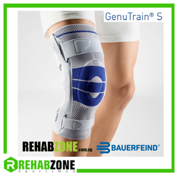 BAUERFEIND® Genutrain P3 ® knee support / Titan-Blue – Rehabzone SportsMed
