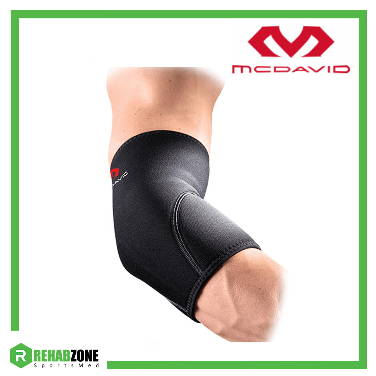 McDAVID 482 Level 1 Elbow Sleeve – 10″ Length – Rehabzone SportsMed