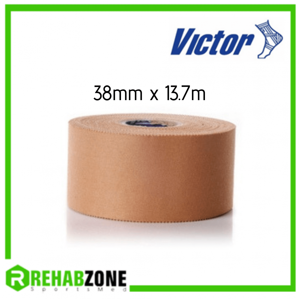 VICTOR Pro Rigid Strapping Sports Tape 38mm x 13.7m (Box of 30 rolls ...